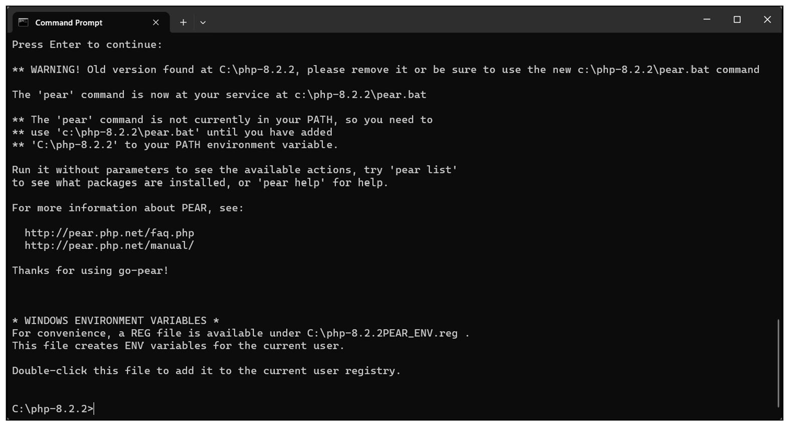How to Install the PHP Extension Library PEAR