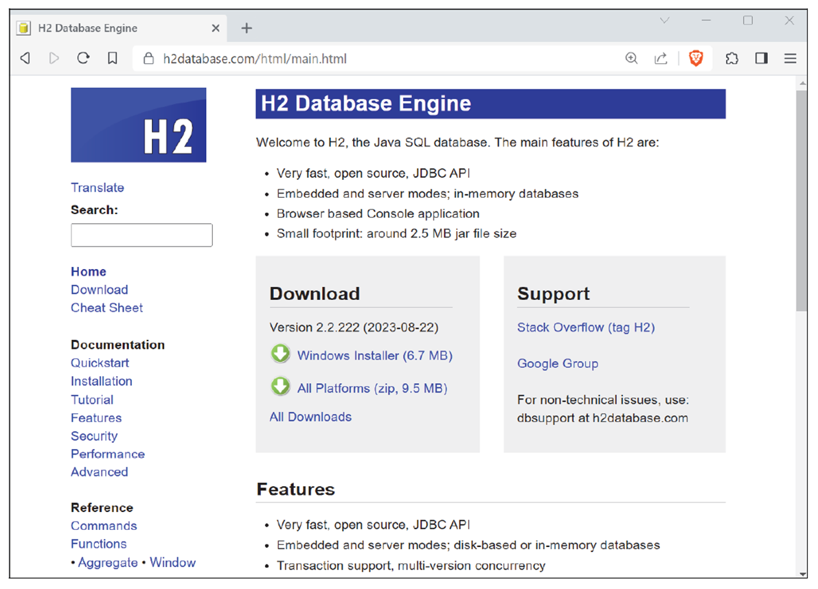 How to Set Up an H2 Database
