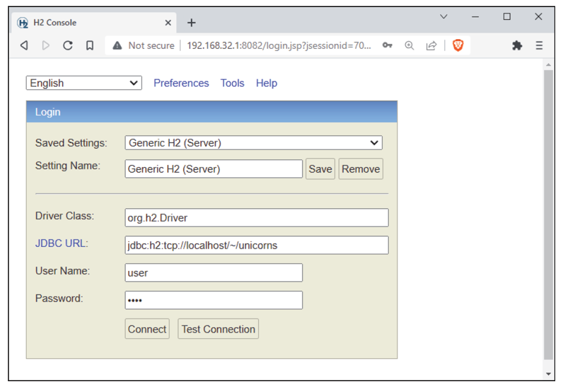 How to Set Up an H2 Database